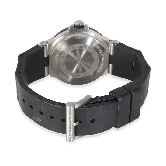 Bvlgari Pre-owned Bvlgari Diagono Automatic Silver Dial Men's Watch DG ...