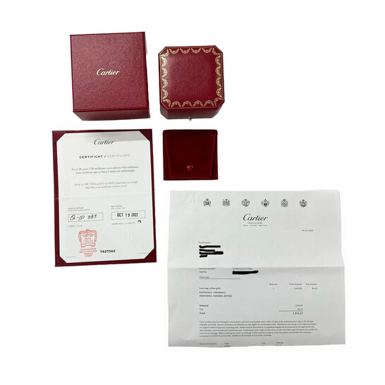 Cartier Pre-Owned Cartier Love Band in 18k Yellow Gold 138567 - Pre ...