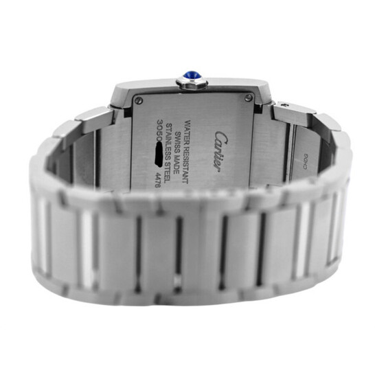 Cartier Pre-owned Cartier Tank Francaise Quartz Silver Dial Ladies ...