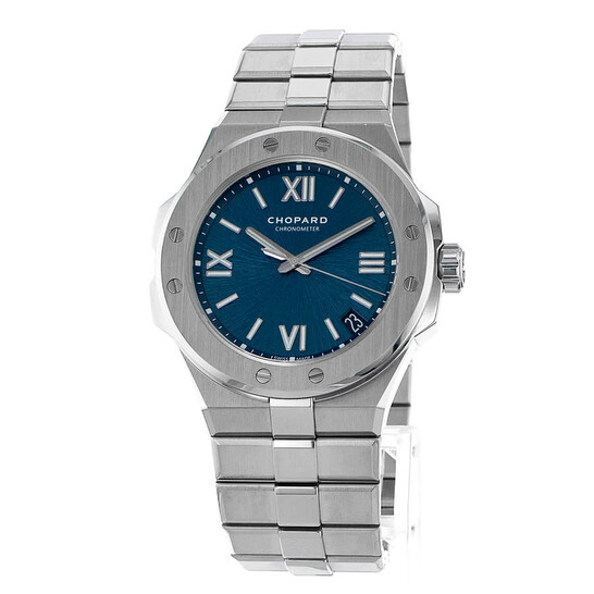 Chopard Pre-owned Chopard Alpine Eagle Blue Dial Men's Watch 298600 ...