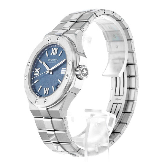 Chopard Pre-owned Chopard Alpine Eagle Blue Dial Men's Watch 298600 ...