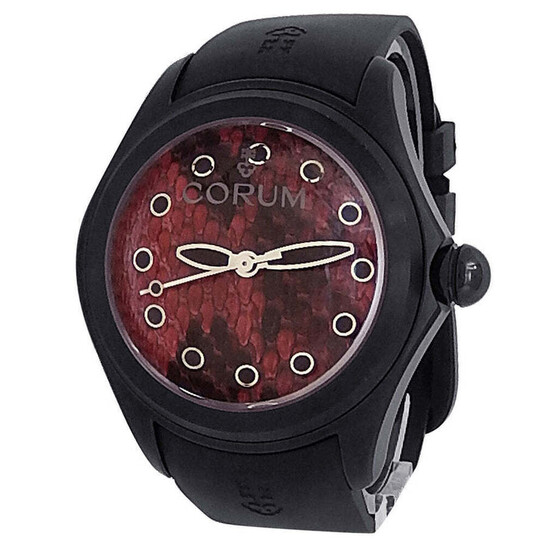 Corum Pre-owned Corum Bubble Automatic Red Dial Men's Watch L082/02981 ...