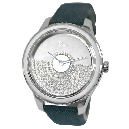Dior Pre-owned Dior Grand Bal Mother of Pearl White Gold Oscillating ...