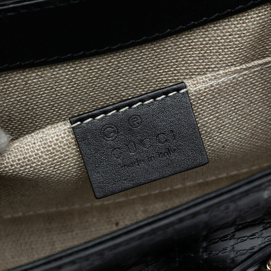 Gucci Pre-owned Gucci Mini Microguccissima Emily Crossbody 449636 200047 - Jomashop