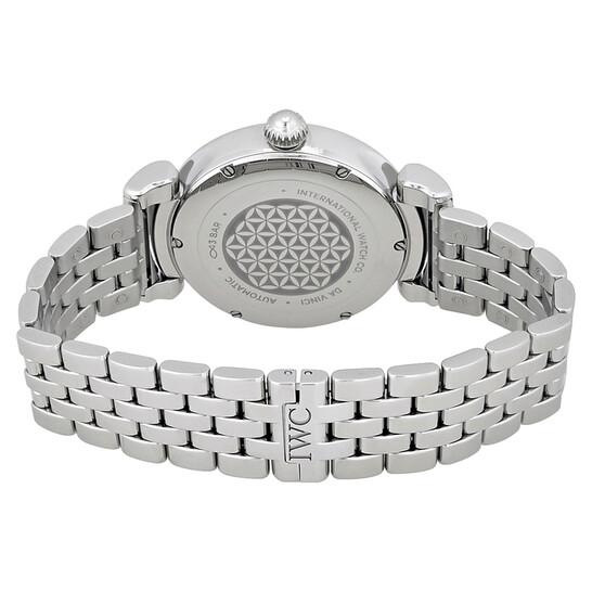 IWC Pre-owned IWC Da Vinci Automatic Silver Dial Men's Watch IW458307 ...