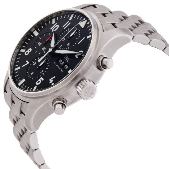 IWC Pre-owned IWC Pilot Chronograph Automatic Men's Watch IW377710 ...