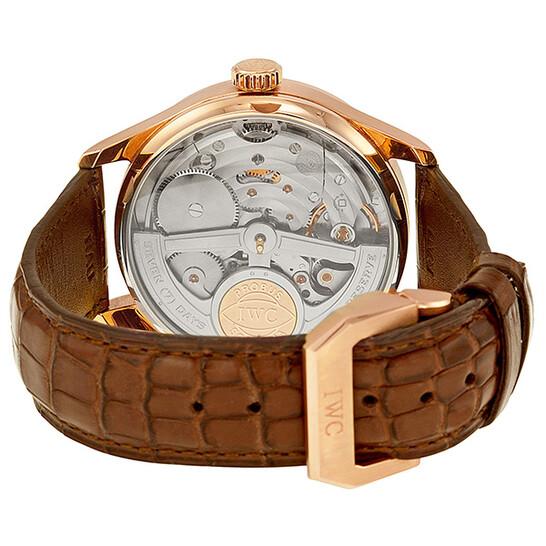 IWC Pre-owned IWC Portuguese Perpetual Calendar Silver Dial Men's Watch ...