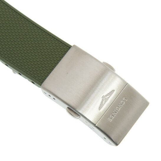 Longines Pre-owned Longines Hydroconquest Automatic Green Dial Men's ...