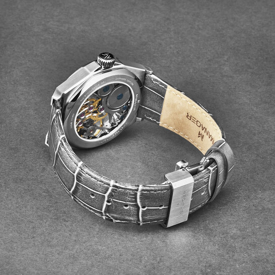 Manager Pre-owned Manager Revolution White Dial Men's Watch MAN-RM-04 ...