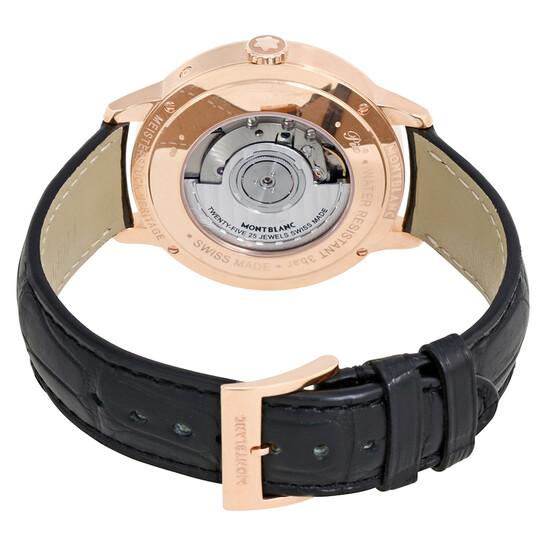 Montblanc Pre-owned Montblanc Heritage Silver Dial Men's Watch 110714 ...