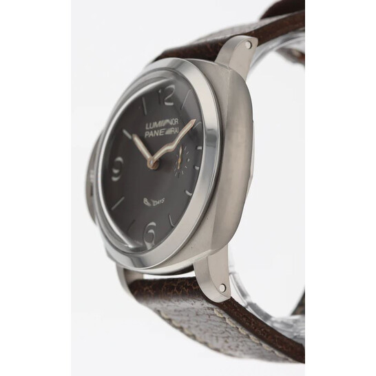 Panerai Pre-owned Panerai Luminor Brown Dial Men's Watch PAM00368 ...