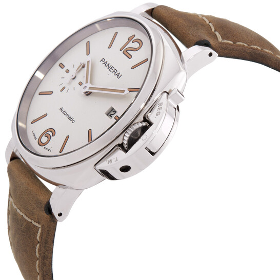 Panerai Pre-owned Panerai Luminor Due Automatic Silver Dial Men's Watch ...