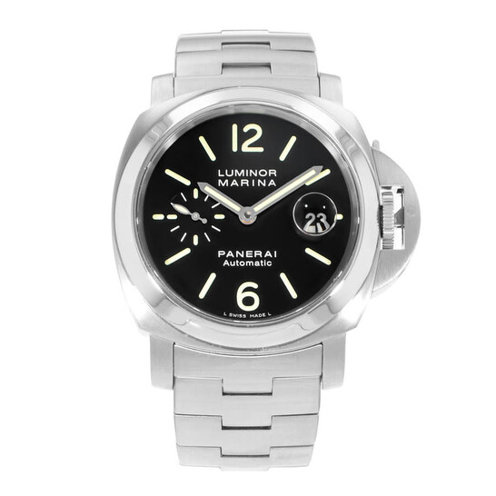 Panerai Pre-owned Panerai Luminor Marina Automatic Chronometer Black ...