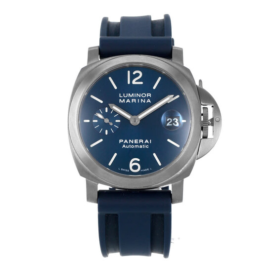 Panerai Pre-owned Panerai Luminor Marina Automatic Chronometer Blue ...