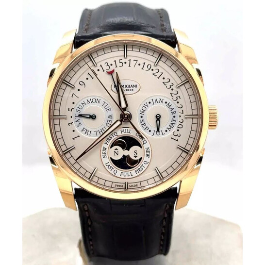 Parmigiani Fleurier Pre-owned Parmigiani Fleurier Tonda Quator White ...