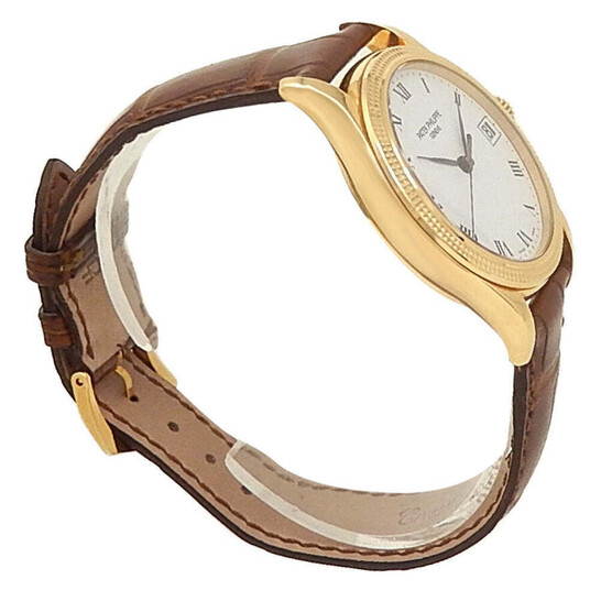 Patek Philippe Pre-owned Patek Philippe Calatrava Automatic White Dial ...