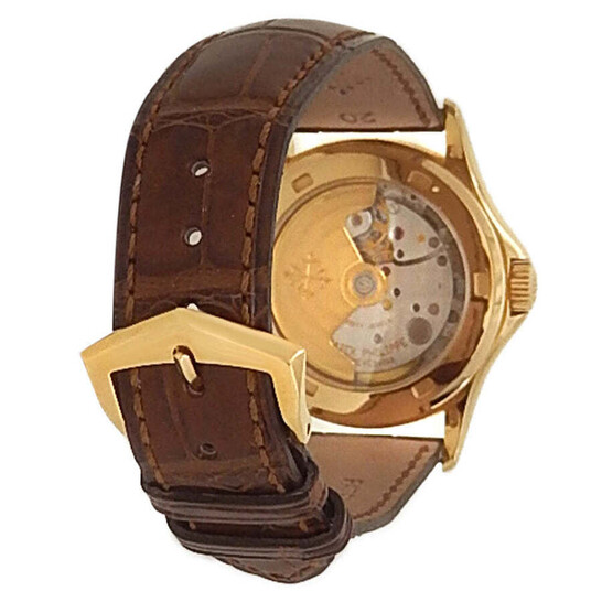 Patek Philippe Pre-owned Patek Philippe Calatrava Automatic White Dial ...