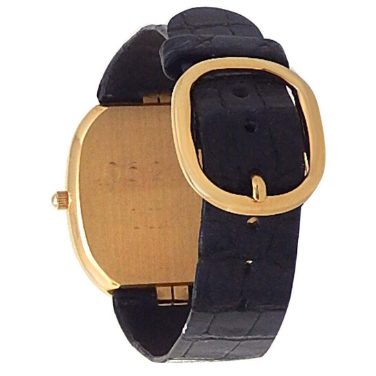 Patek Philippe Pre-owned Patek Philippe Golden Ellipse Automatic Blue ...
