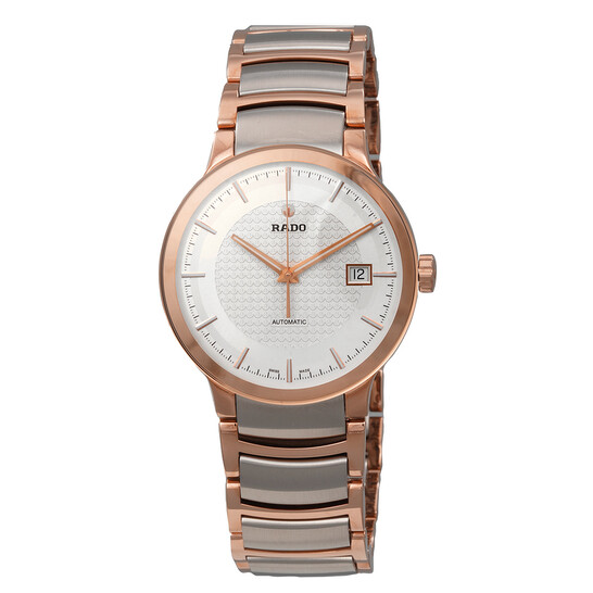 Rado Pre-owned Rado Centrix Automatic Silver Dial Men's Watch R30953123 ...
