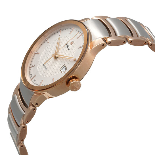Rado Pre-owned Rado Centrix Automatic Silver Dial Men's Watch R30953123 ...