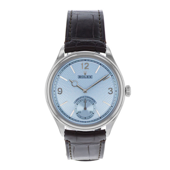 Rolex Pre-owned Rolex 1908 Automatic Blue Dial Men's Watch 52506 - Pre ...