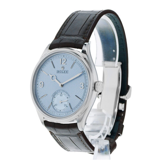 Rolex Pre-owned Rolex 1908 Automatic Blue Dial Men's Watch 52506 - Pre ...