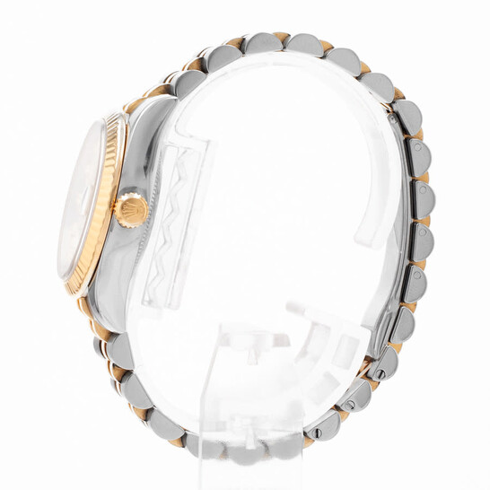 Rolex Pre-owned Rolex Datejust 31 Automatic Chronometer Diamond Silver ...