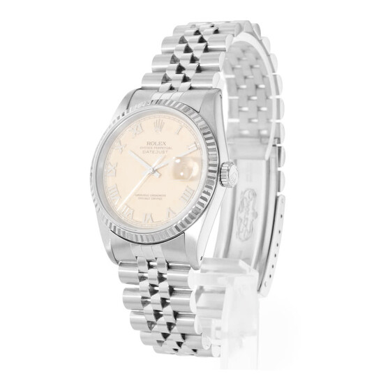 Rolex Pre-owned Rolex Datejust 36 Automatic Chronometer Silver Dial Men's Watch 16234 SRJ - Pre ...
