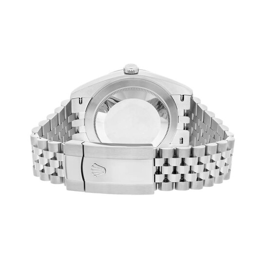 Rolex Pre-owned Rolex Datejust Automatic Black Dial Men's Watch 126300 ...