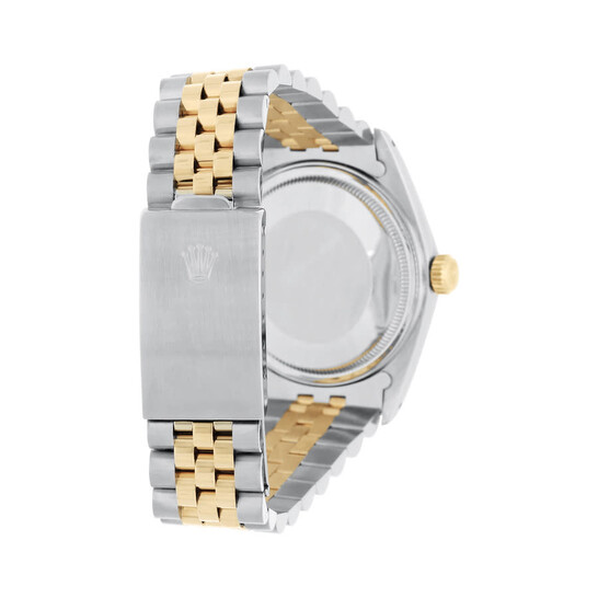 Rolex Pre-owned Rolex Datejust Automatic Black Dial Unisex Watch 16013 ...