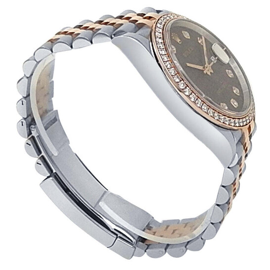 Rolex Pre-owned Rolex Datejust Automatic Chronometer Diamond Men's ...
