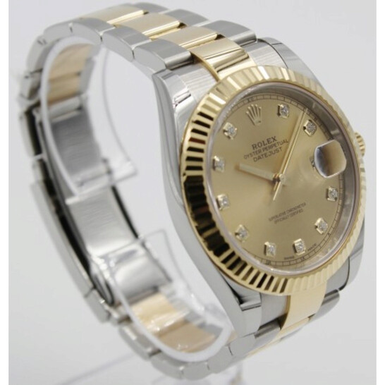 Rolex Pre-owned Rolex DateJust II Automatic Diamond Champagne Dial Men's Watch 126333 CDO - Pre ...