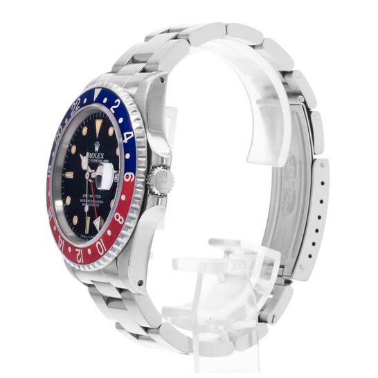 Rolex Pre-owned Rolex GMT-Master GMT Automatic Black Dial Men's Watch ...