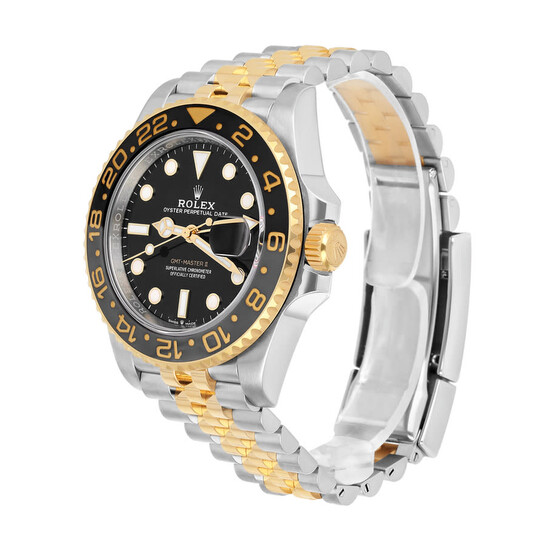 Rolex Pre-owned Rolex GMT-Master II GMT Automatic Black Dial Men's ...