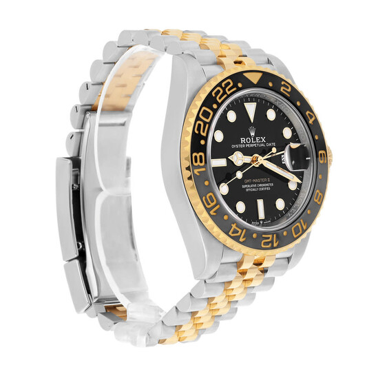 Rolex Pre-owned Rolex GMT-Master II GMT Automatic Black Dial Men's ...