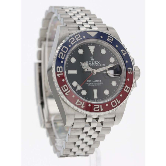 Rolex Pre-owned Rolex GMT-Master II GMT Automatic Chronometer Black ...