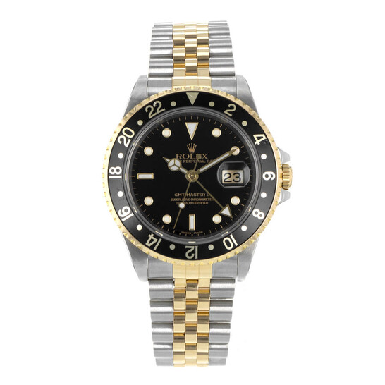 Rolex Pre-owned Rolex GMT-Master II GMT Automatic Chronometer Black ...