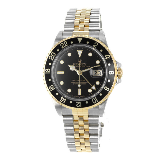 Rolex Pre-owned Rolex GMT-Master II GMT Automatic Chronometer Black ...