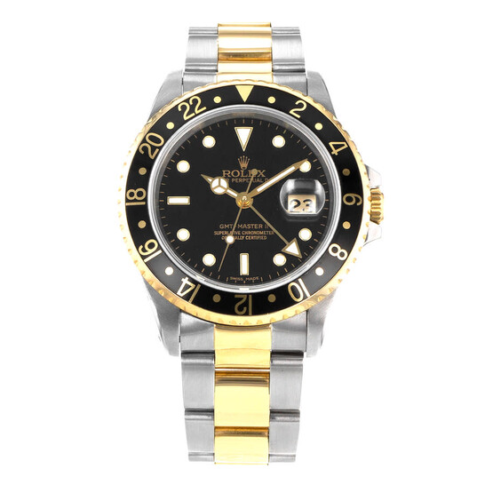 Rolex Pre-owned Rolex GMT-Master II GMT Automatic Chronometer Black ...