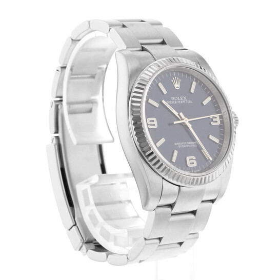 Rolex Pre-owned Rolex Oyster Perpetual 36 Automatic Chronometer Blue ...