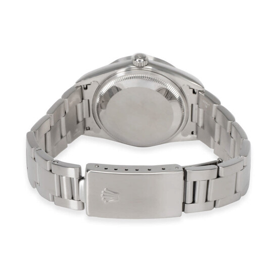 Rolex Pre-owned Rolex Oyster Perpetual Automatic Chronometer Silver ...