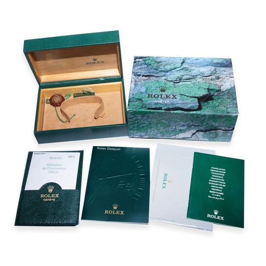 Rolex Pre-owned Rolex Oyster Perpetual Automatic Chronometer Silver ...