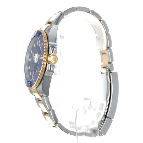 Rolex Pre-owned Rolex Submariner Automatic Chronometer Blue Dial Men's ...