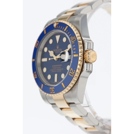 Rolex Pre-owned Rolex Submariner Blue Dial Men's Watch 116613LB ...