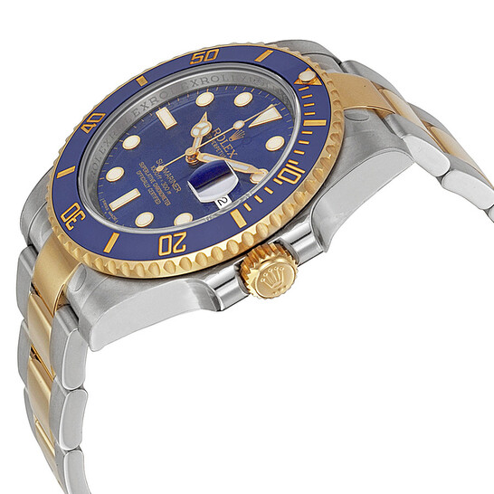 Rolex Pre-owned Rolex Submariner Blue Dial Men's Watch 116613LB ...