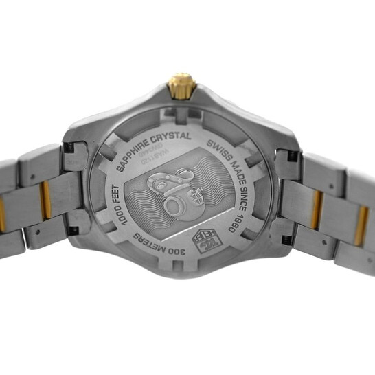 Tag Heuer Pre-owned Tag Heuer 2000 Aquaracer Blue Dial Men's Watch ...