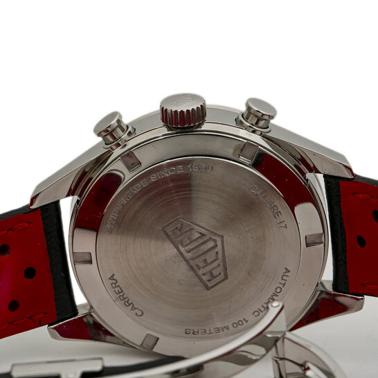 Tag Heuer Pre-owned Tag Heuer Carrera Chronograph Automatic Grey Dial ...