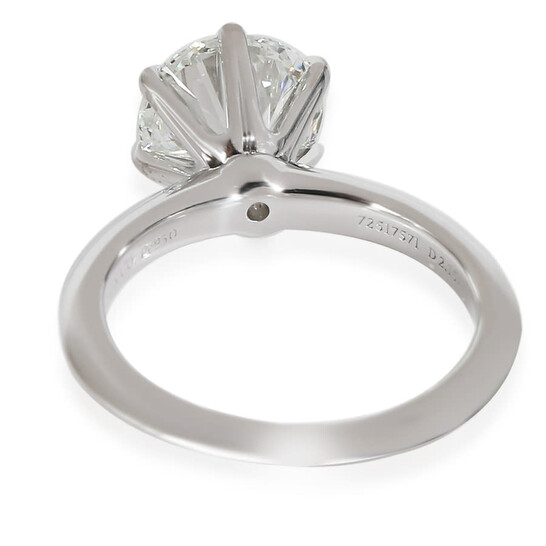 Tiffany & Co. Pre-Owned Tiffany & Co. Tiffany Solitaire Engagement Ring ...