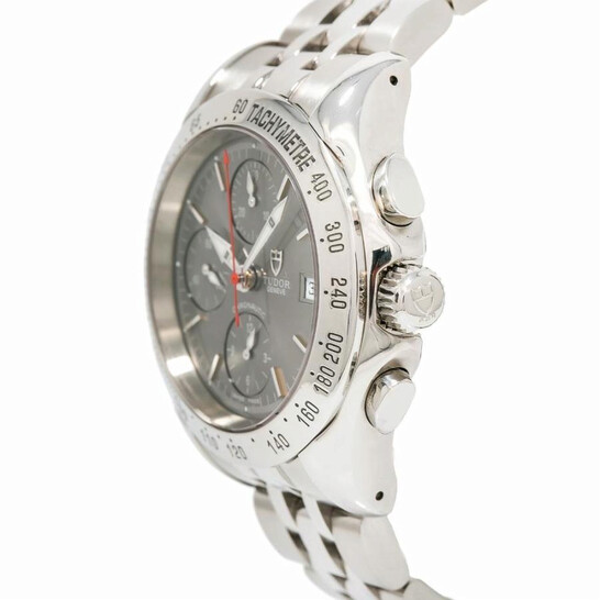Tudor Pre-owned Tudor Chronoautic Chronograph Automatic Grey Dial Men's ...