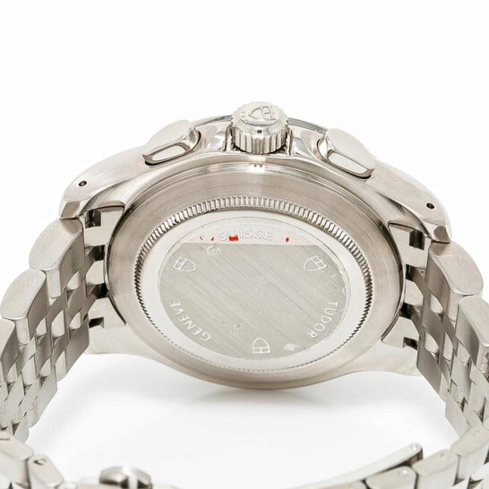 Tudor Pre-owned Tudor Chronoautic Chronograph Automatic Grey Dial Men's ...